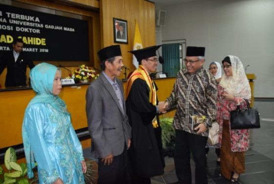 Ujian Terbuka Doktor Ahmad Sahide, ALB minat Kajian Timur Tengah ...