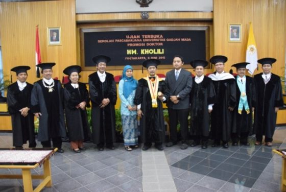 Ujian Terbuka Promosi Doktor H.M.Kholili, Penyuluhan dan Komunikasi ...