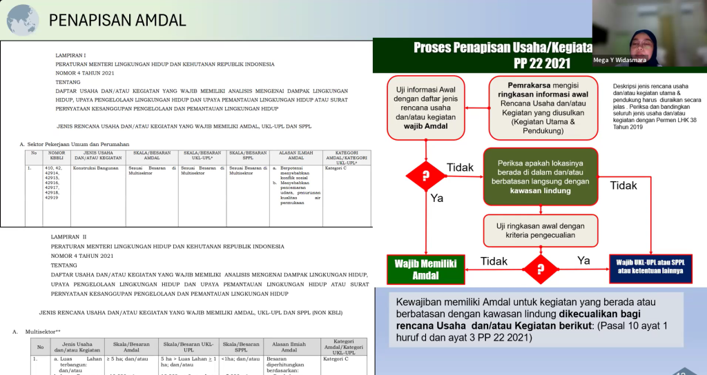 Kuliah Tamu MPL : Diskusi Interaktif Analisis Dampak Lingkungan (AMDAL) dan Persetujuan Teknis ...